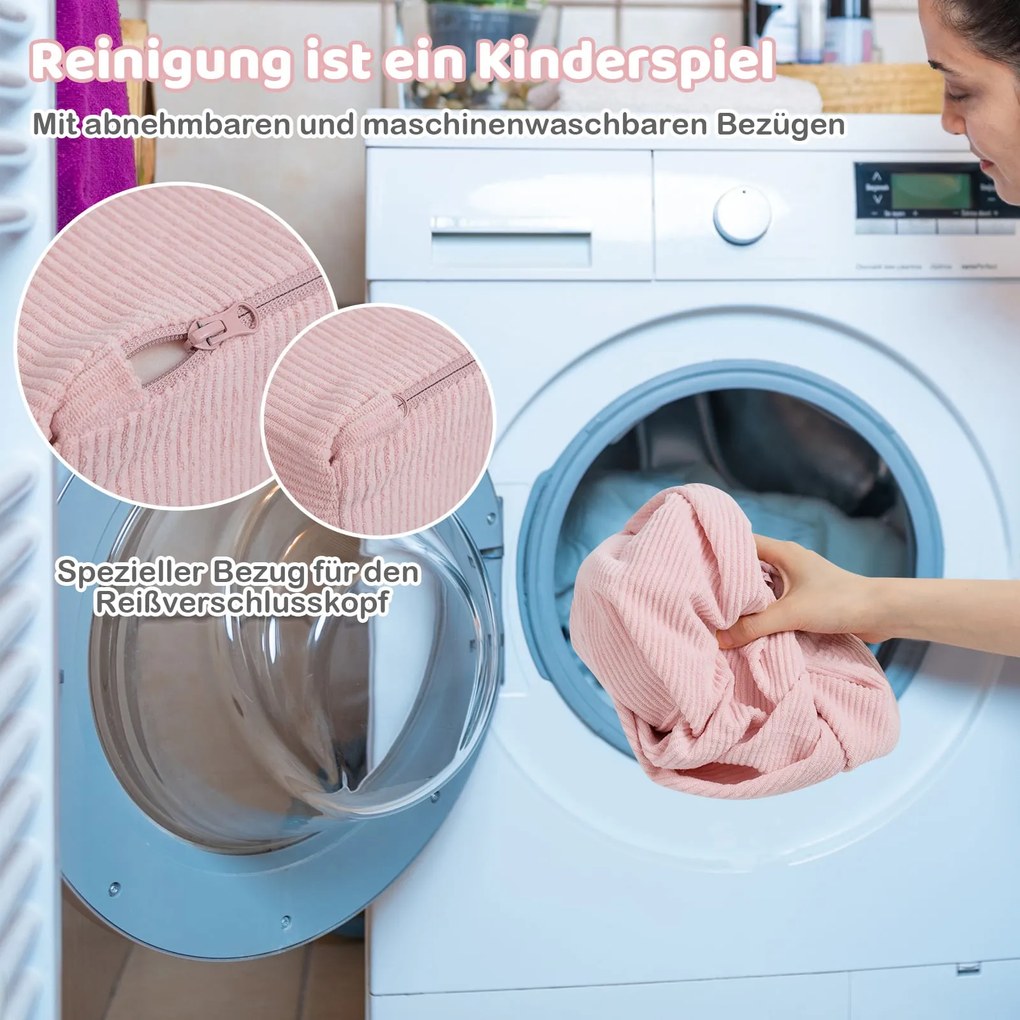 Costway Sada 5 pěnových stavebních bloků s kuličkovou jamkou (koule nejsou