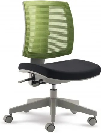 Dětská rostoucí židle na kolečkách Mayer MYFLEXO – bez područek, zelená