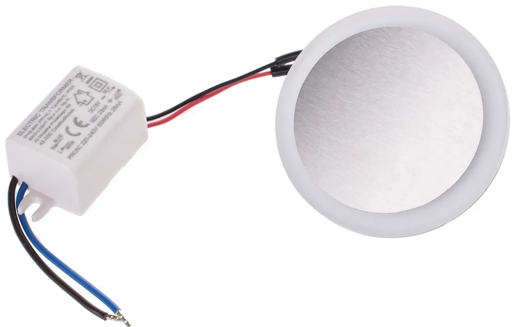 Schodišťové LED svítidlo Oti Max, 1x LED 0,6w, 6500k, s