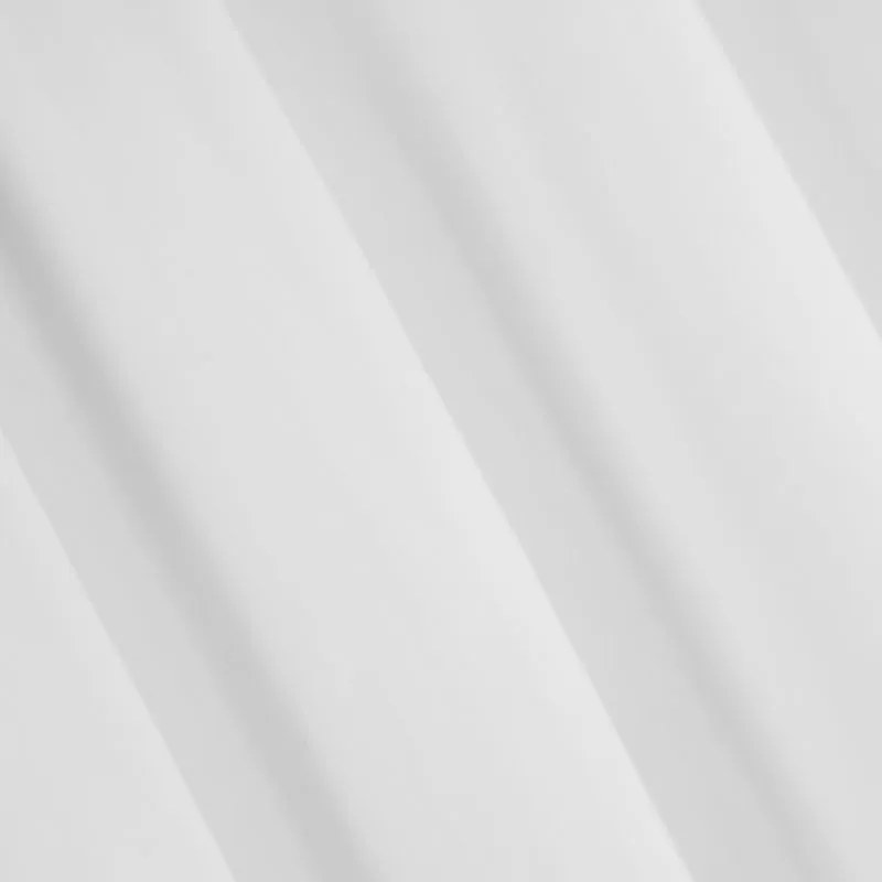 Bílý zatemňovací závěs na kroužcích LOGAN 140x175 cm