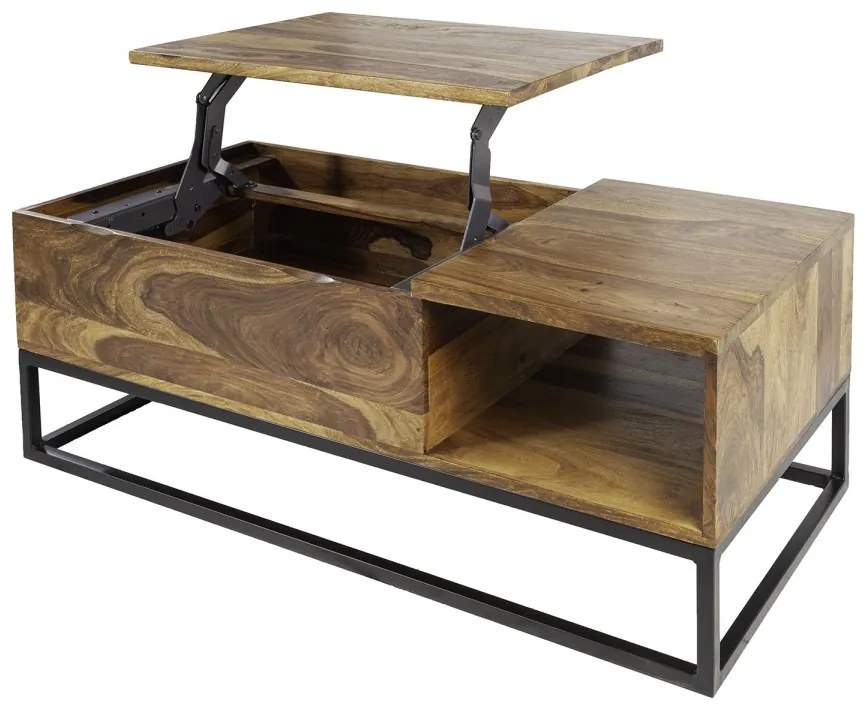 Designový konferenční stolek Timber Function 110 cm sheesham