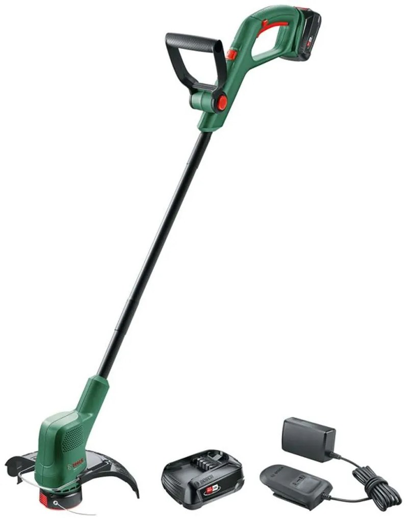 Bosch - 18V AKU strunová sekačka, záběr 26 cm, 2x aku 2,0 Ah Li-Ion, nabíječka 06008C1C05