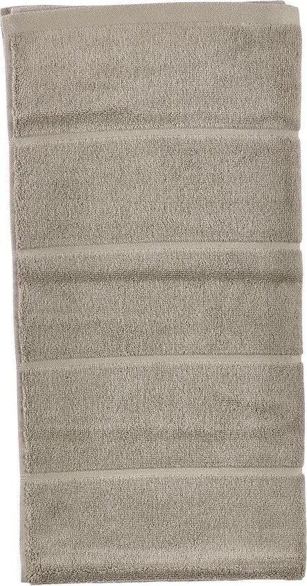 Taupe froté bavlněná osuška 70x140 cm Sauna – Zone