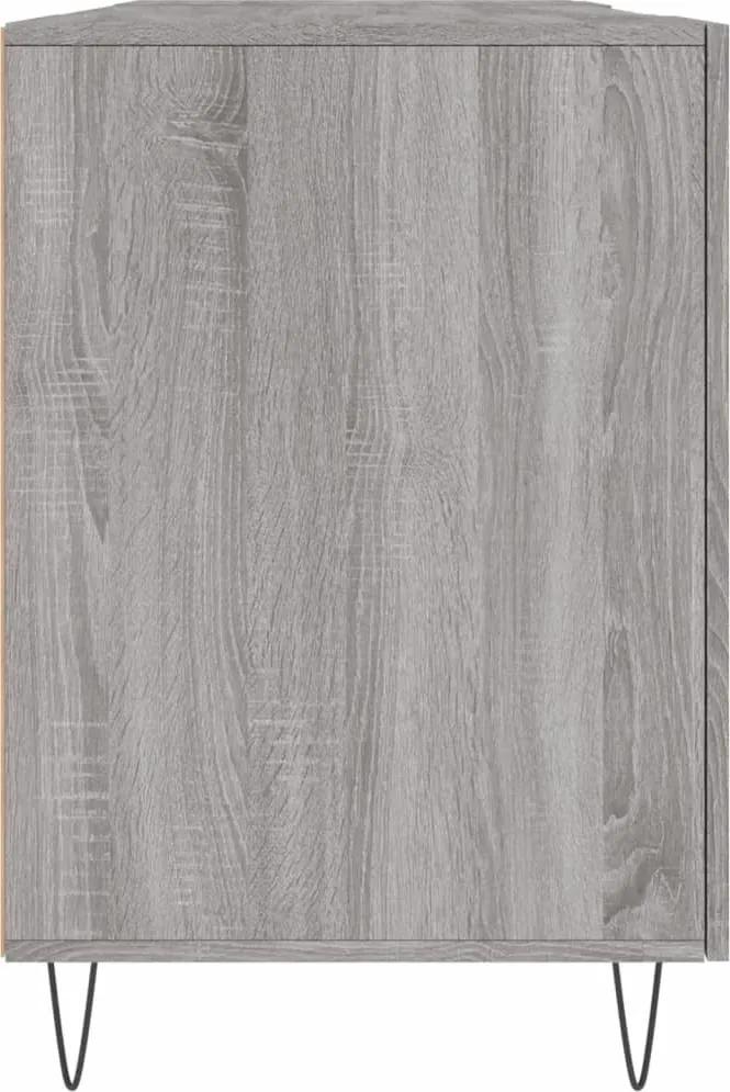 vidaXL Psací stůl 140 x 50 x 75 cm kompozitní dřevo [829546] Barva: hnědý dub
