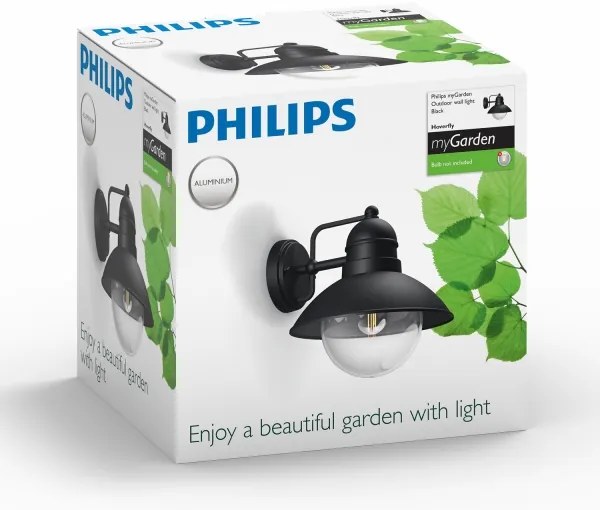 Philips 17237/30/PN - Venkovní svítidlo MYGARDEN HOVERFLY 1xE27/60W/230V IP44