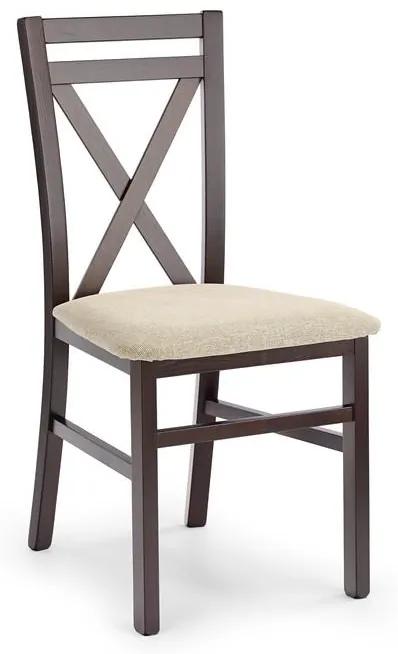 Dřevěná židle DARIUSZ Halmar Bílá