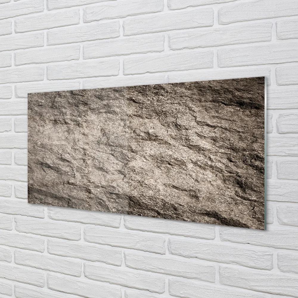 akrylový obraz Kámen struktura abstrakce 100x50 cm