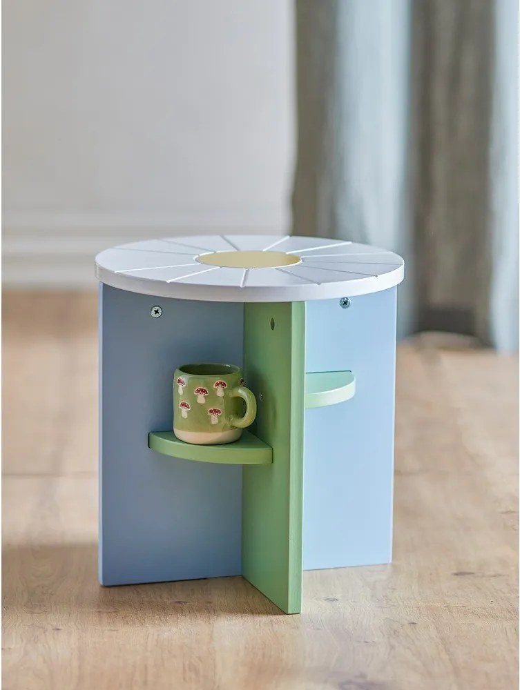 Světle zelená/světle modrá dětská stolička Latti – Bloomingville Mini