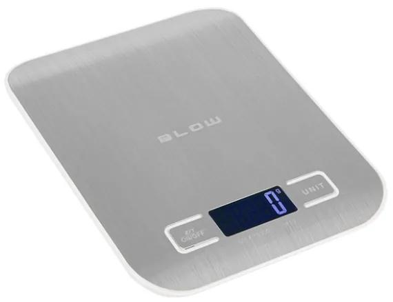 Digitální kuchyňská váha do 10kg stříbrná