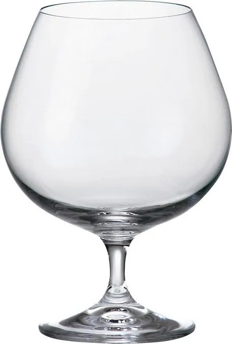 BOHEMIA COLIBRI SKLENICE NA BRANDY 690ML SADA 6 KS