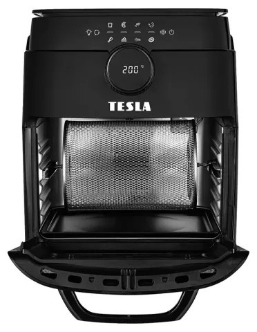 TESLA Electronics AirCook & Grill - Chytrá horkovzdušná fritéza 12 l 1800W/230V