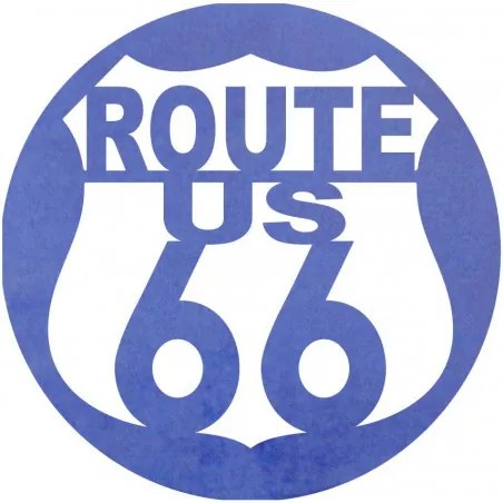 Dřevěná cedule Route 66 - Dekorace interiéru | SENTOP PR0411