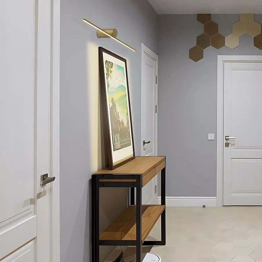 Koupelnové LED svítidlo APP1348-W 61,5 cm temně zlaté/neutrální bílá