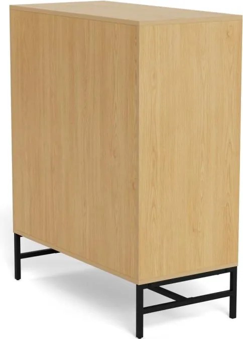 ACTONA Komoda ALBANY hnědá 80,6x40 cm