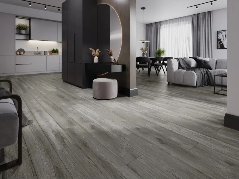 Mexen Claremont vzorek vinylových panelů SPC 6,5 mm, podklad IXPE 1,5 mm, 4 V-drážka, Dub - F1039-S