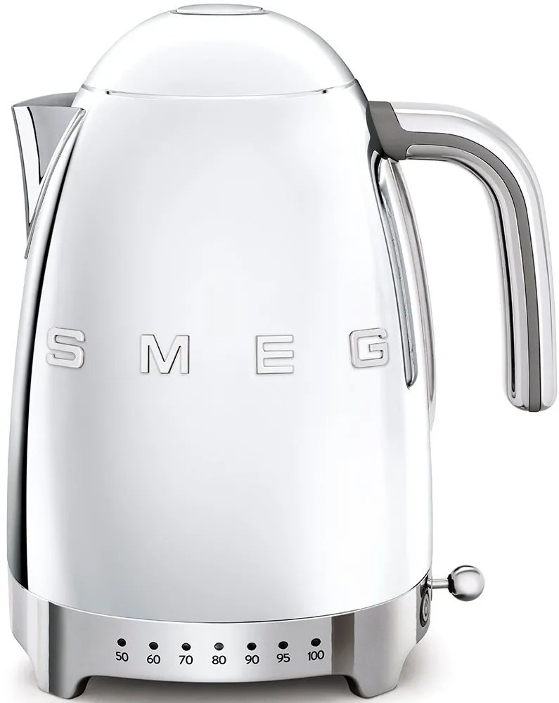 Rychlovarná konvice smeg 50's retro style 1,7l led indikátor nerezová