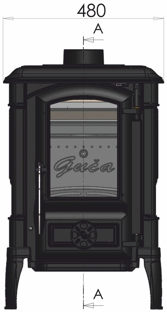 Kamna GUČA ARINA 2110