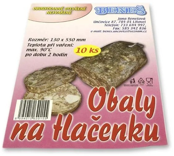 Sáčky na tlačenku 13x55/10ks