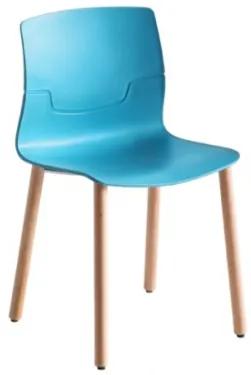 Gaber Plastová židle SLOT FILL BL Barva plastu Gaber hnědo-šedá 55