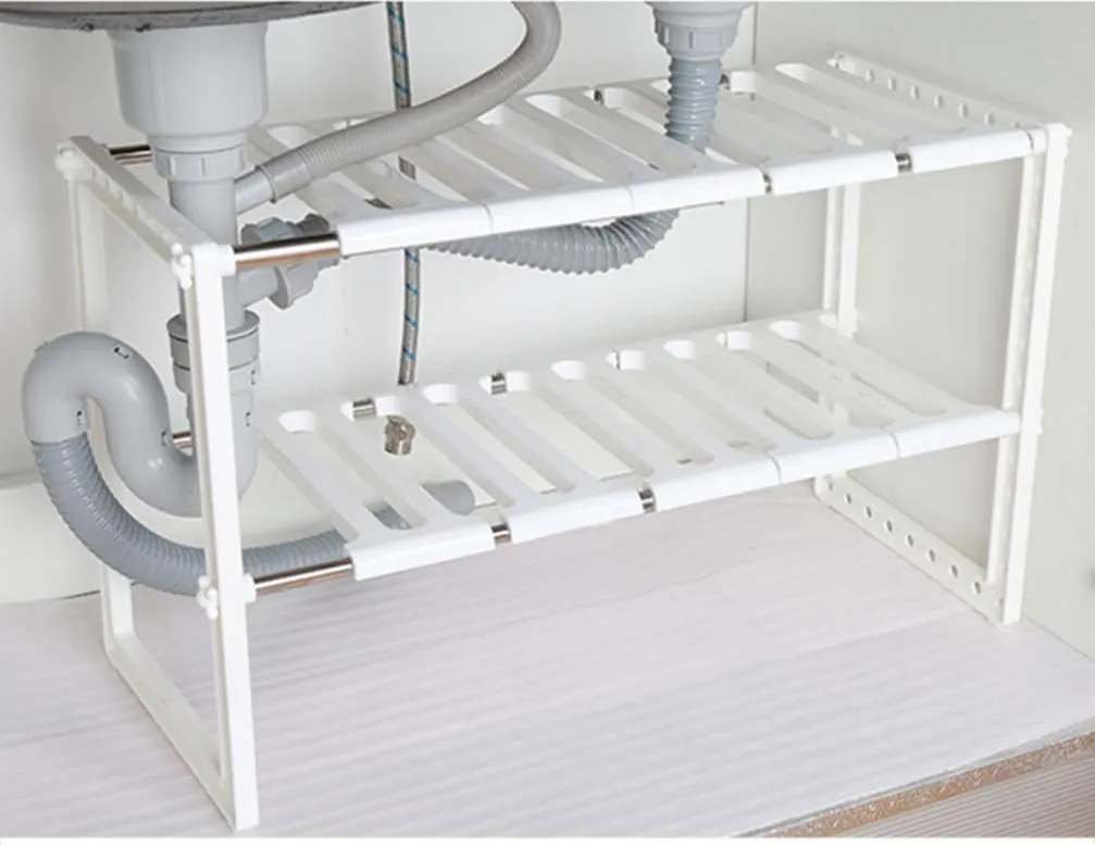 Kuchyňský organizér, pod dřez nastavitelný 40-70cm PORTE