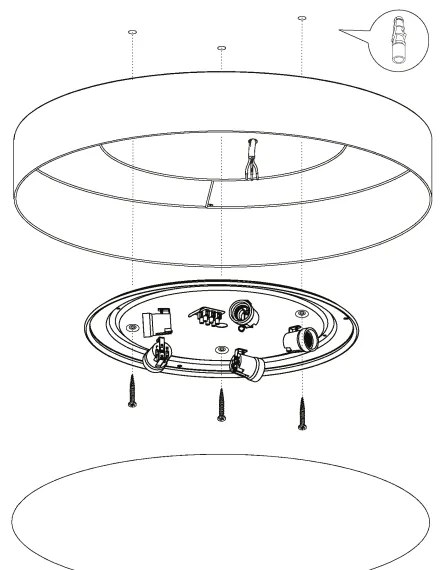 Eglo 97616 - Stropní svítidlo PASTERI 5xE27/60W/230V 76 cm