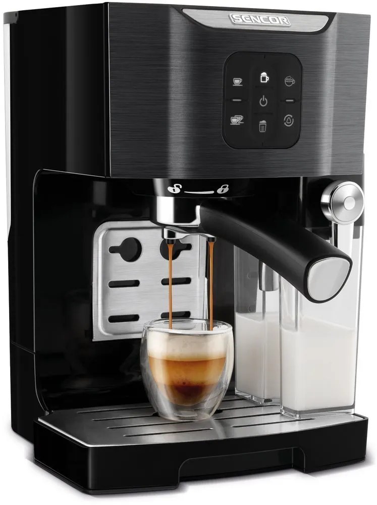 Pákový kávovar sencor ses 4040bk espresso