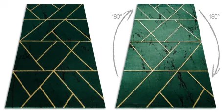 koberec EMERALD výhradní 1012 glamour, stylový geometrický, mramor la velikost 140x190 cm | krásné koberce cz