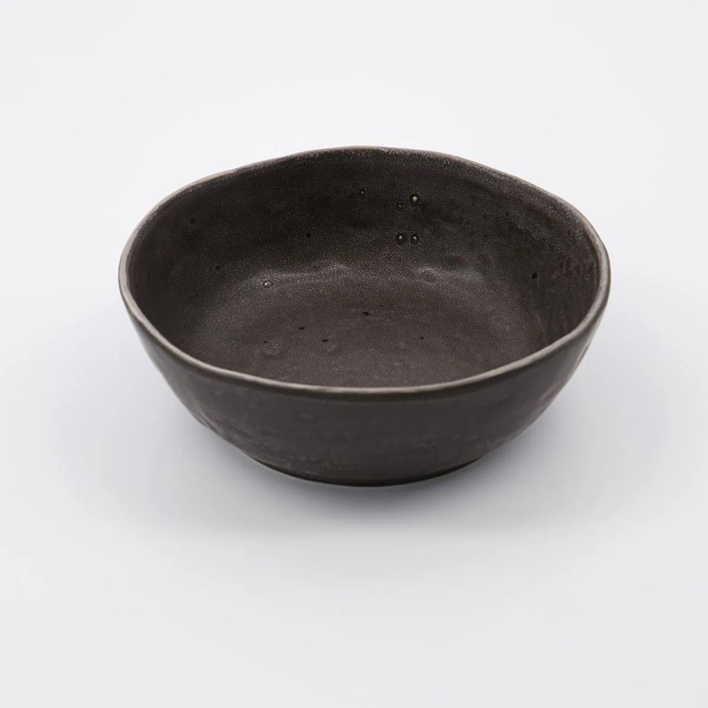 House Doctor miska Rustic Coal 14 cm