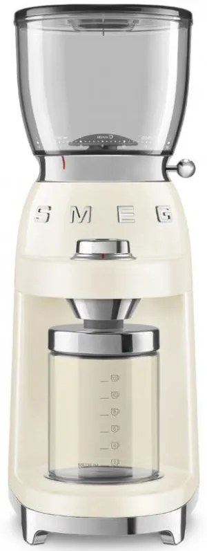 SMEG 50´s Retro Style mlýnek na kávu krémový CGF01CREU