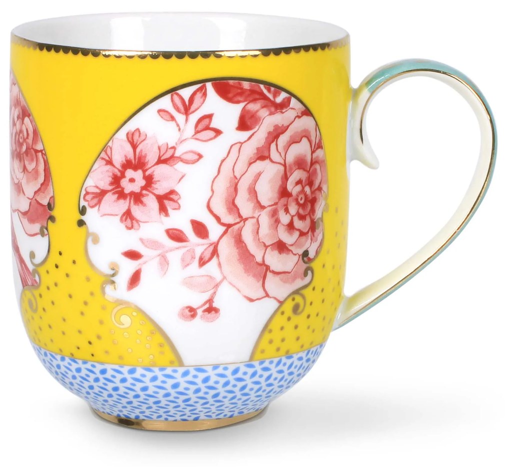 Pip Studio Royal Multi hrnek 300ml, barevný (barevný porcelánový hrnek)