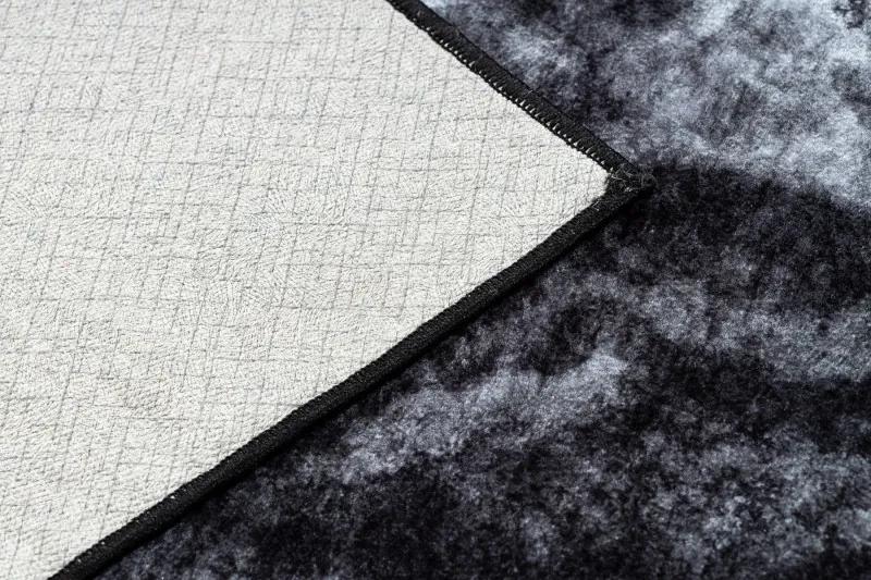 Dywany Łuszczów Kusový koberec Miro 51278.810 Marble black / white ROZMĚR: 160x220