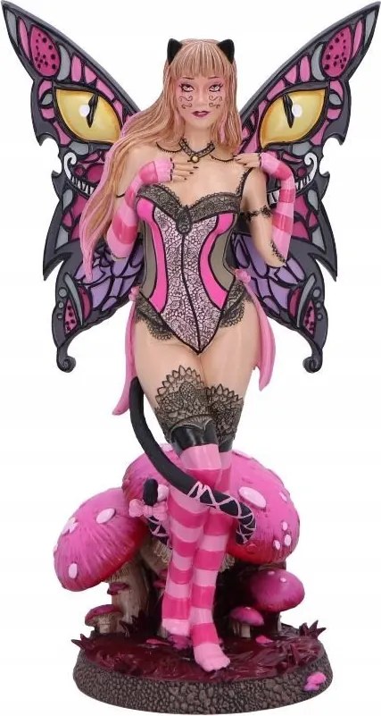 Cheshire Cat Wonderland Fairy figurka Gothic Originál od firmy Nemesis Anglie