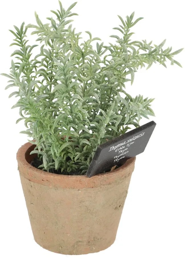 Umělá rostlina (výška 21,5 cm) Thyme – Esschert Design