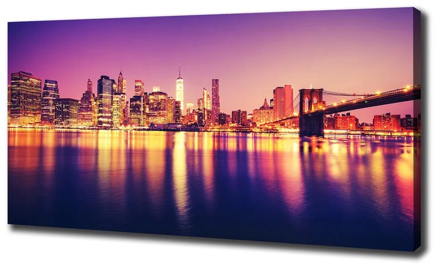 Wallmuralia Foto obraz na plátně Manhattan New York 140x70 cm