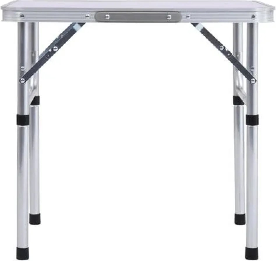 Kondela Skládací kempingový stůl, 60 cm, hliník/MDF, KEPI TYP 2