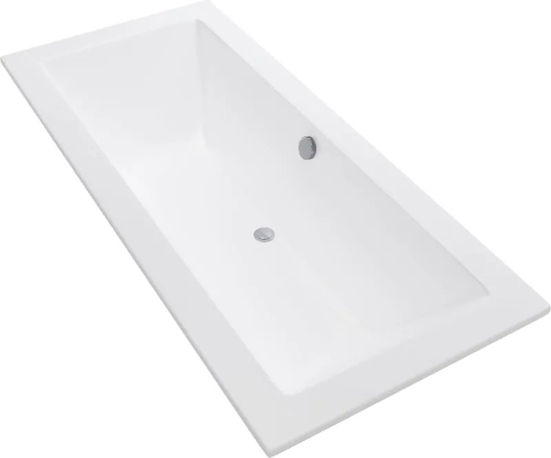 Mexen Cube obdélníková vana 180 x 90 cm, bílá - 55051809000