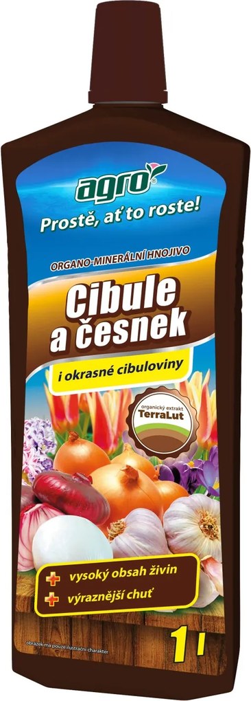 AGRO Kapalné organo-minerální hnojivo pro cibuli a česnek 1 l