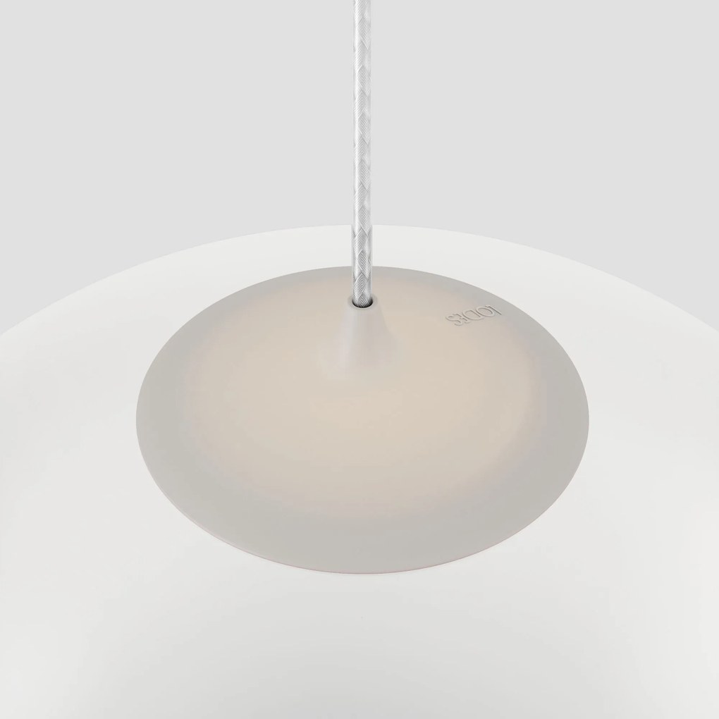 Lodes 17115 0027 Random Solo 28, závěs z čirého foukaného skla, 1x3W LED 2700K, prům.28cm