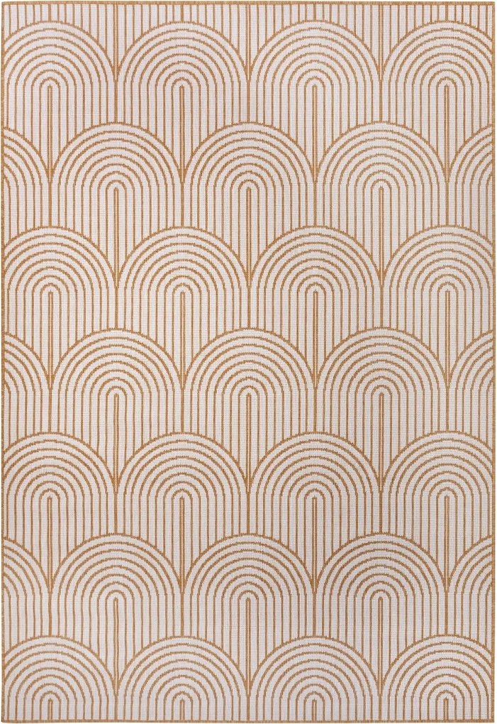 Hanse Home, POŠKOZENÝ - Kusový koberec Pangli 105849 Ochre – na ven i na doma, 240x330, žlutá, chodba / předsíň