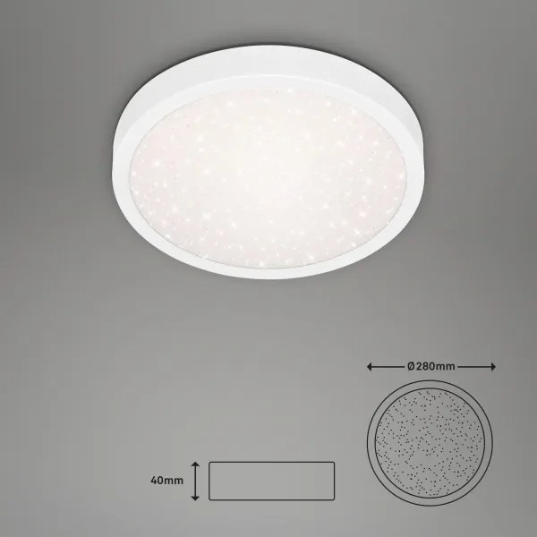 Briloner 3048-016 - LED Stropní svítidlo RUNA LED/18W/230V bílá