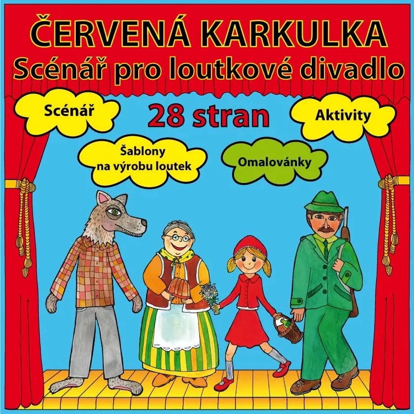 MARIONETINO Červená Karkulka - scénář k pohádce