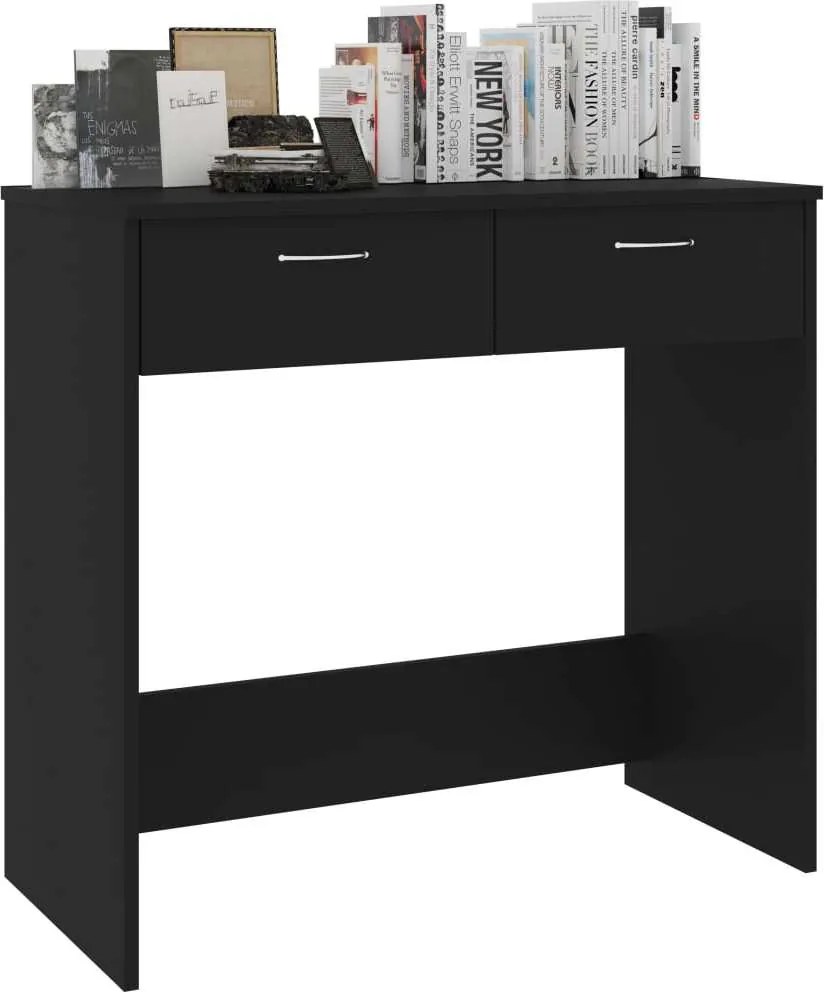 vidaXL Psací stůl 80 x 40 x 75 cm dřevotříska [801356] Barva: Betonová šedá