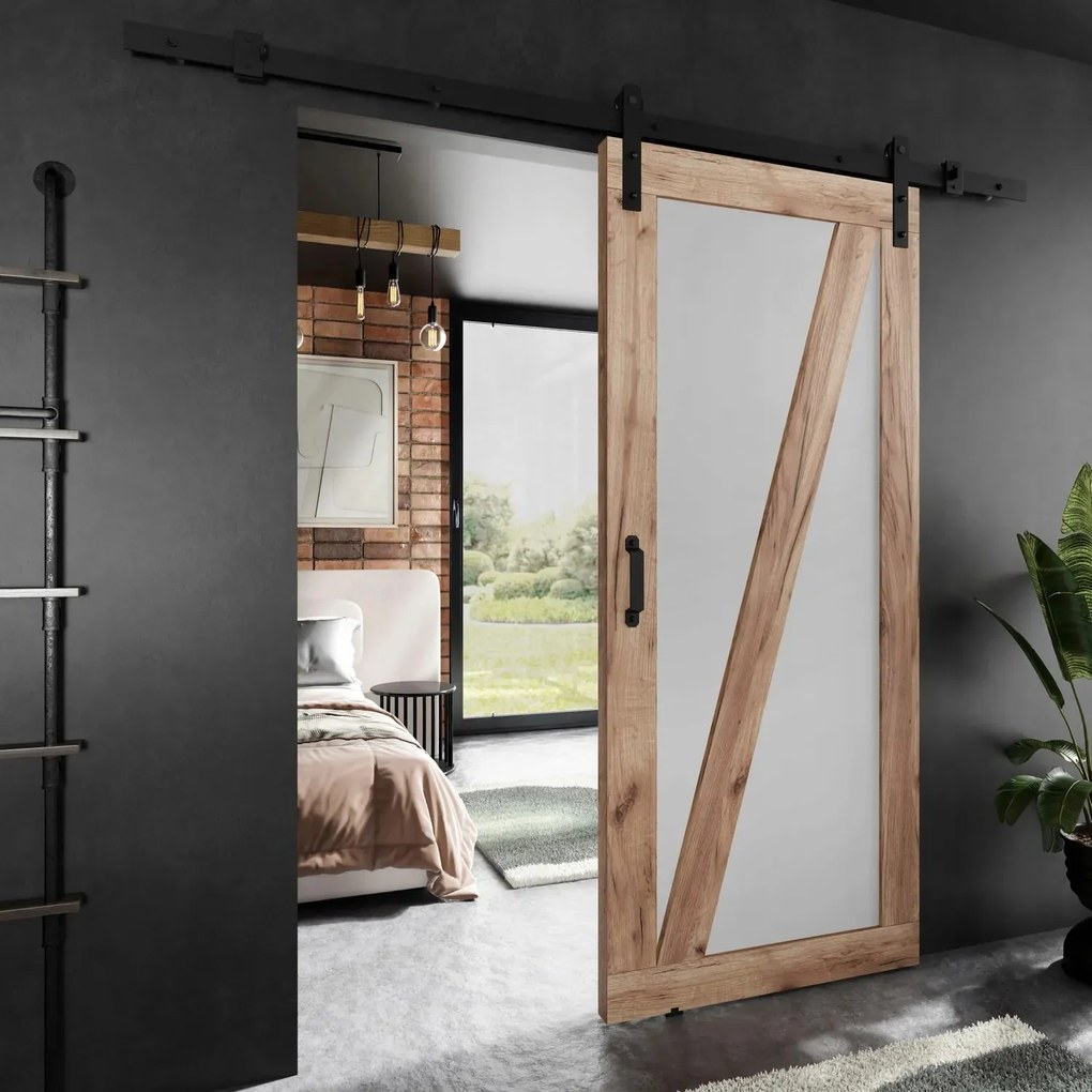 Posuvné dveře LOFT ADIO 3 craft + bílý 70