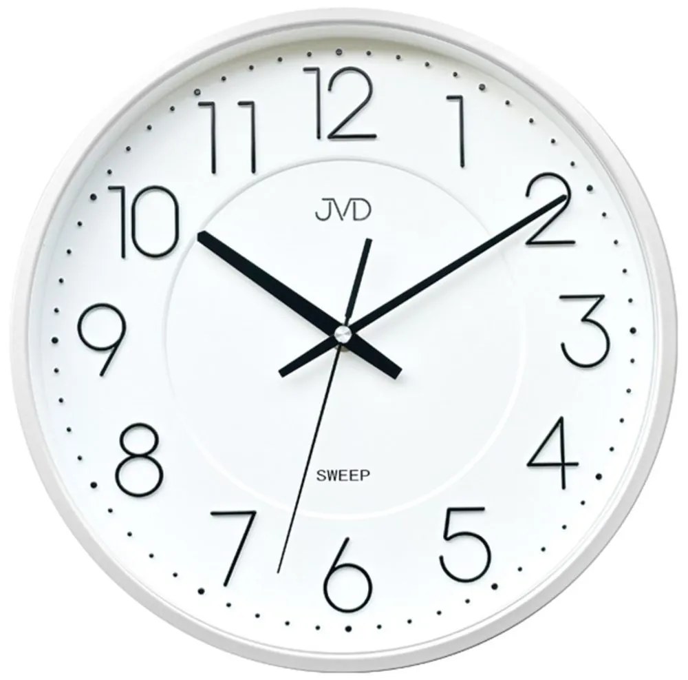 JVD HX2495.2 - dobře čitelné hodiny s tichým chodem