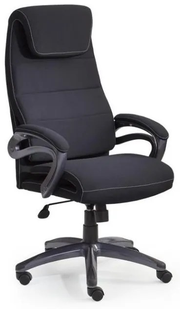 HALMAR, SIDNEY čalouněná kancelářská židle, černá