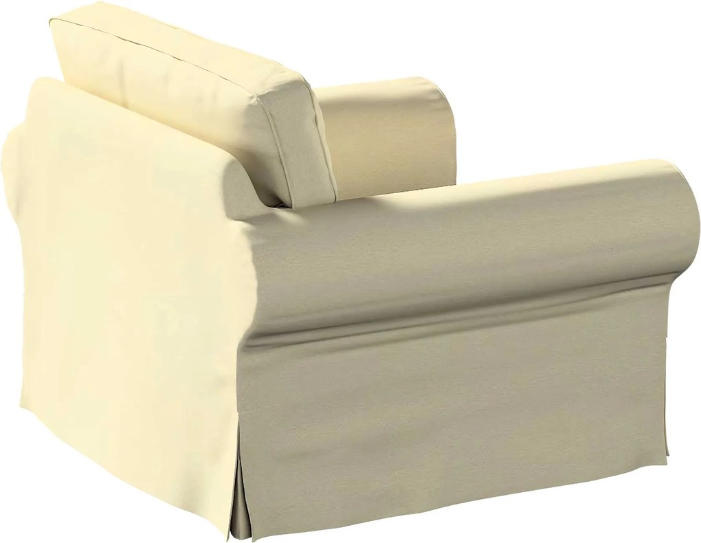 Potah na křeslo IKEA Ektorp barva ekr látka lesklé, sametová