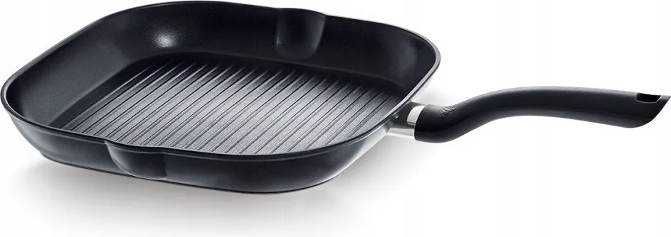Hliníková nepřilnavá čtvercová grilovací pánev Fissler 28 cm K2