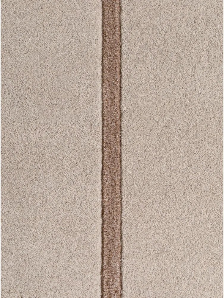 Hnědý/krémový koberec s příměsí vlny 120x170 cm Presilda – Villeroy&Boch
