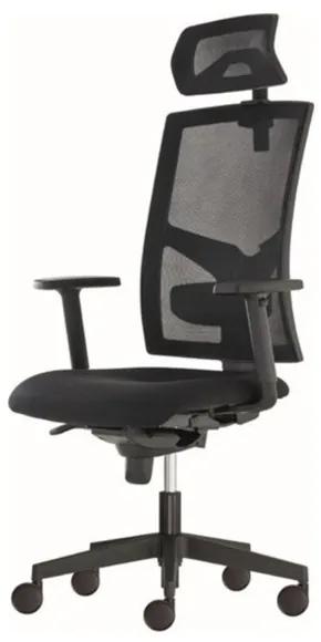 Sconto Kancelářská židle PAIGE černá