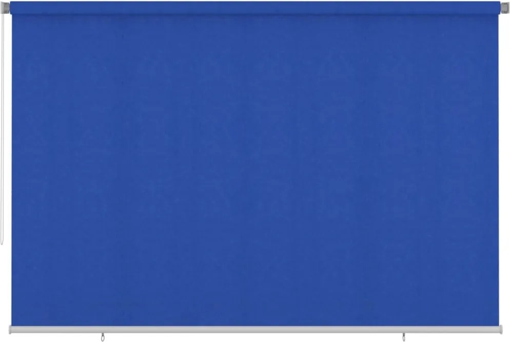 Venkovní roleta 355 (Š) x 230 (V) cm modrá HDPE 312859